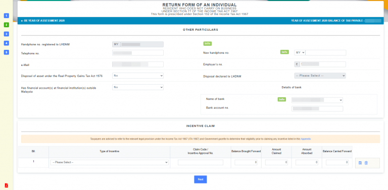 Guide To Using LHDN e-Filing To File Your Income Tax