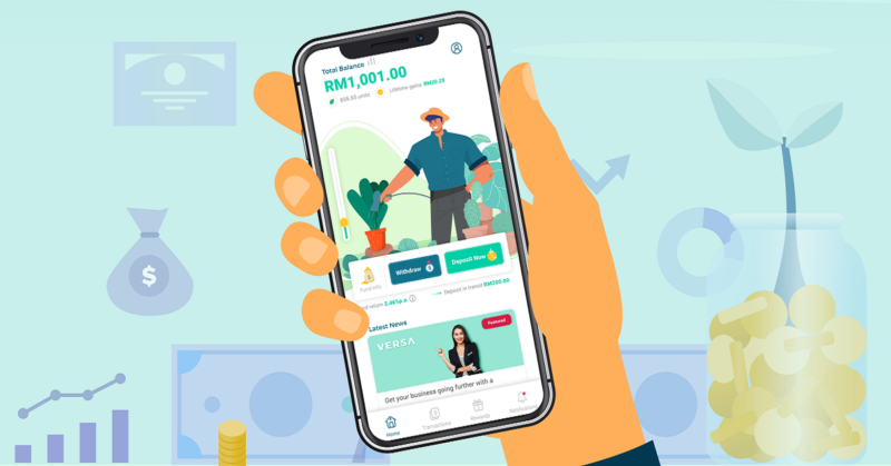 Start Investing With Just RM100 On Versa Invest