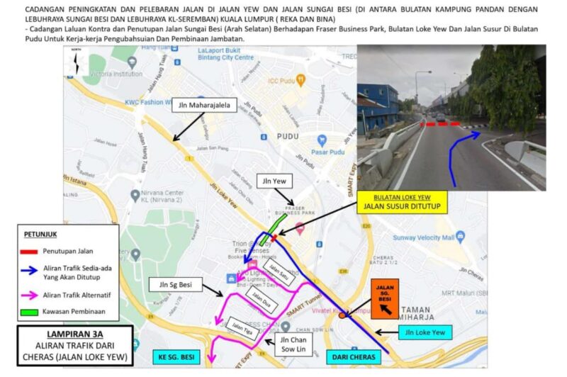 Several KL Roads To Close For Renovation For Up To A Year