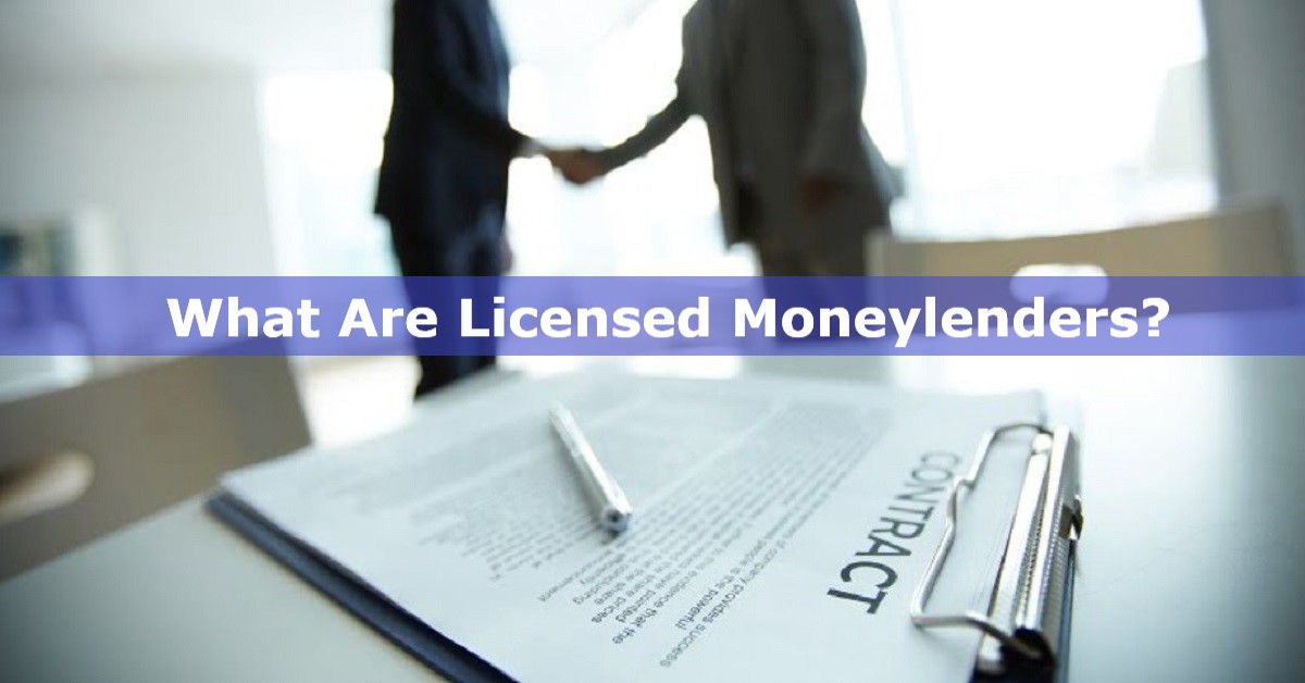 Borrowing from licensed moneylenders