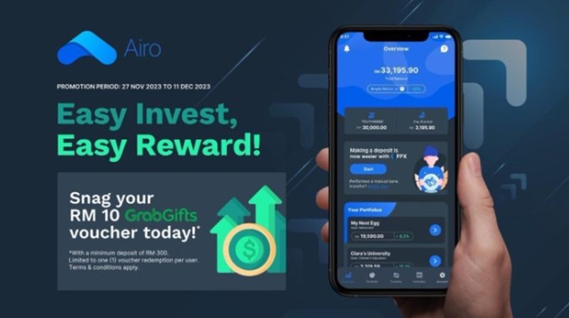 Airo Launches To Help Malaysian Achieve Investment Goals