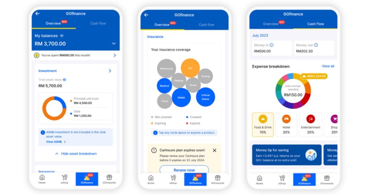 TNG eWallet Launches GOfinance