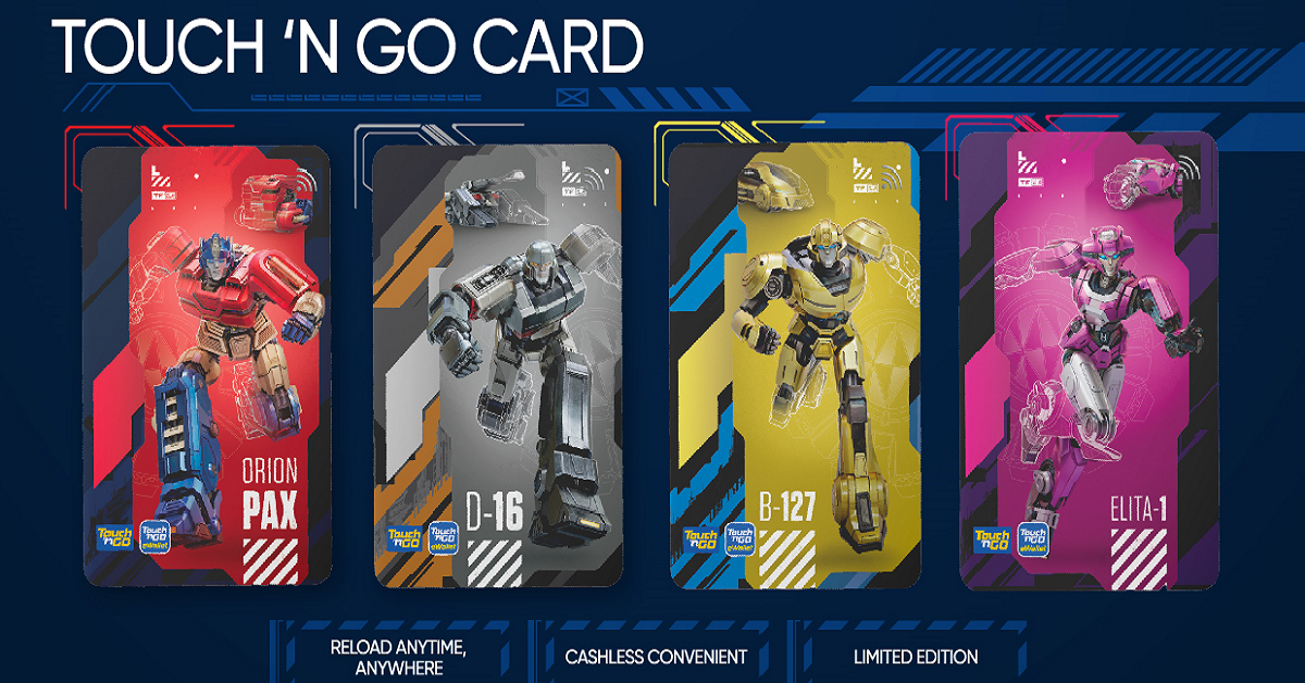 Touch ‘n Go TRANSFORMERS Cards, RFID Tags Now On Sale